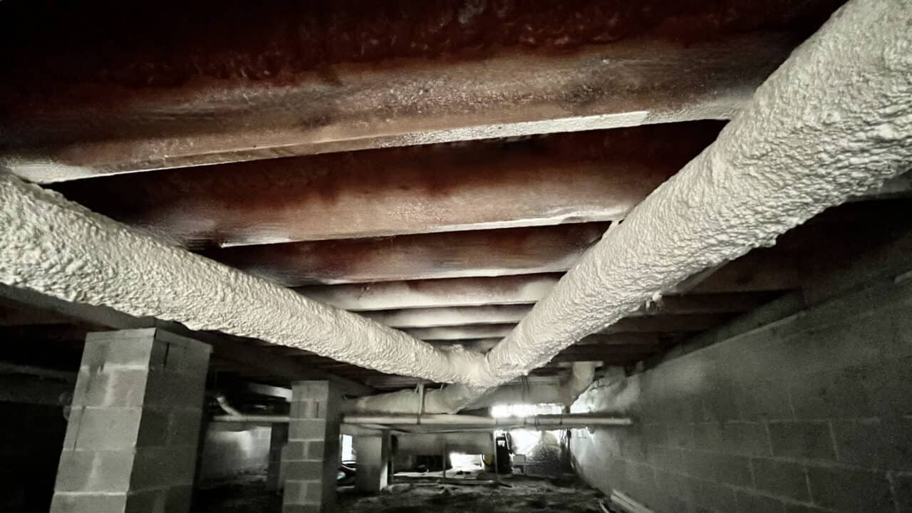 Spray Foam Insulated Ductwork | Diversified Energy