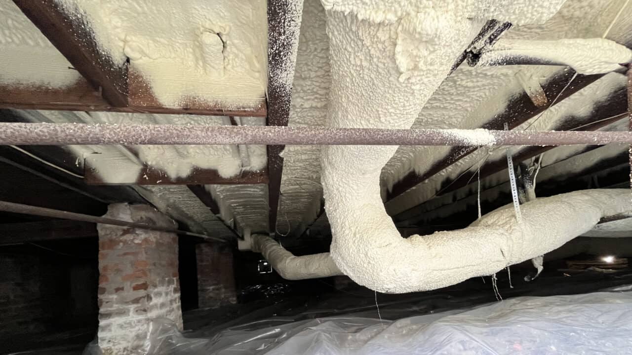 Spray Foam Insulated Ductwork | Diversified Energy